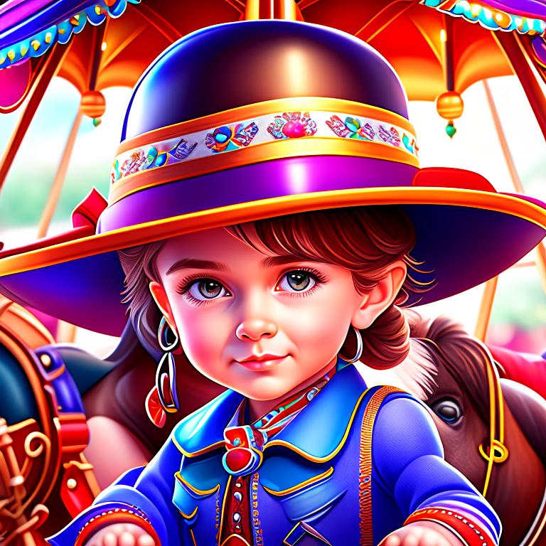 The Carousel Cowboy and the Gnome of Many Colors - A story by Koalia ...
